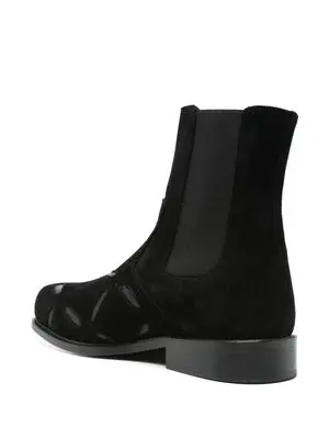 STEFAN COOKE Slashed Boots - Black