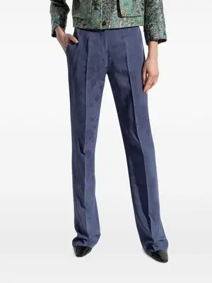 Etro Floral-print Trousers