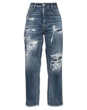 Dsquared2 Straight Leg Jeans - Blue
