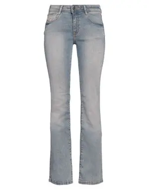 DIESEL® Boot-cut Jeans In Cotton, Elastomultiester, And Elastane - Blue