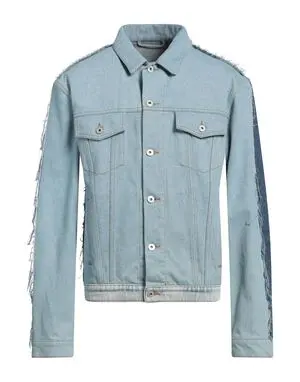 Heron Preston Denim Trucker Jacket - Blue