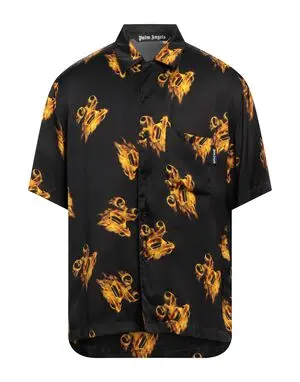 Palm Angels Shirt Size Viscose - Black