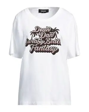 Dsquared2 Printed T-shirt - White