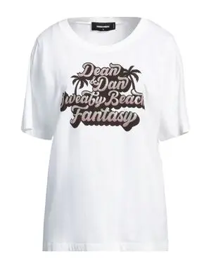 Dsquared2 Printed T-shirt - White