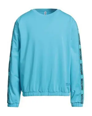 Moschino Cotton Elastane Sweatshirt - Blue