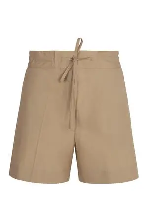 P.a.r.o.s.h Cotton Shorts - Beige