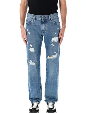 Dolce & Gabbana Dolce & Gabbana Classic Relaxed Fit Jeans - Variante Abbinata
