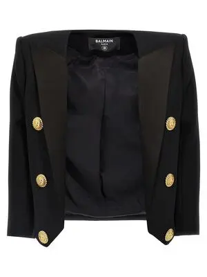 Women's Balmain Black Outerwear
