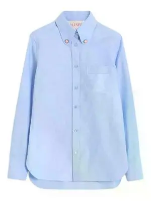 Valentino Garavani Long-sleeve Shirt - Blue