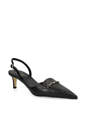 Michael Kors Leather Slingback Pumps