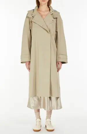 MM BY MAX MARA Mm Moriana Hooded Raincoat