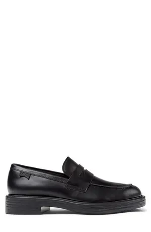 Camper Dean Penny Loafer - Black