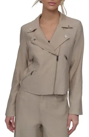 Dkny Straight Hem Outerwear For Women