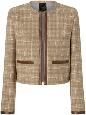 PINKO PINKO Checked Jacket