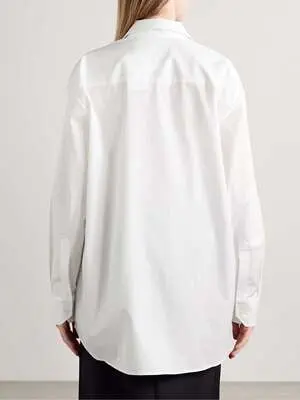 BETTTER Oversized Cotton-poplin Shirt