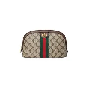 Gucci Ophidia Large Cosmetic Case 'beige/ebony - Tan