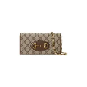 Gucci 1995 Horsebit Chain Wallet 'beige/ Sugar - Brown