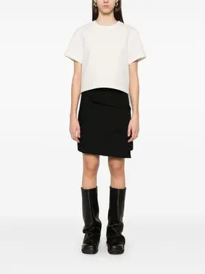 Sacai Contrast-panel T-shirt