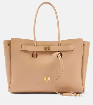 Balenciaga Bel Air Medium Leather Tote Bag