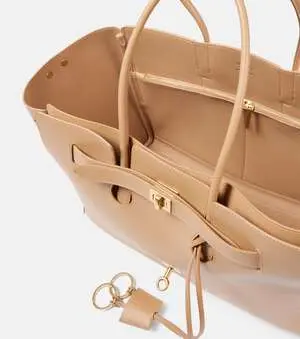 Balenciaga Bel Air Medium Leather Tote Bag
