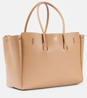 Balenciaga Bel Air Medium Leather Tote Bag
