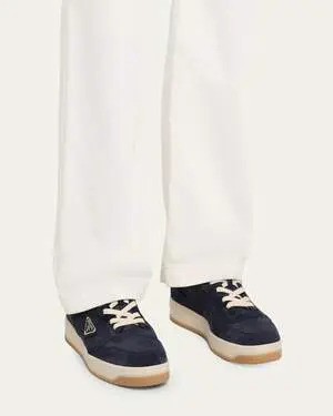 Prada Downtown Low-top Sneakers - Blue