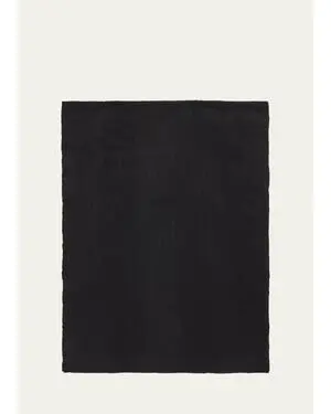 LISA YANG Ulla Cashmere Knit Scarf - Black