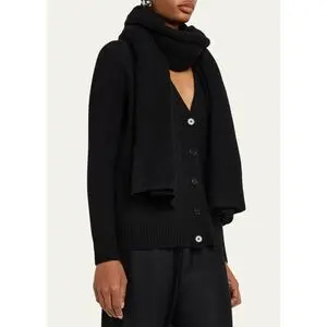 LISA YANG Ulla Cashmere Knit Scarf