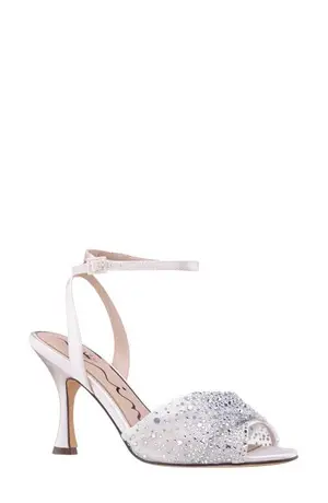 Nina Vida Ankle Strap Sandal - Ivory