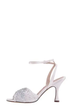 Nina Vida Ankle Strap Sandal - Ivory