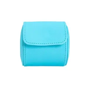 Wolf Single Watch Roll - Turquoise