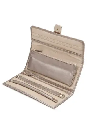 Wolf Palermo Jewelry Roll - Pewter