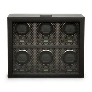 Wolf Axis 6 Piece Watch Winder - Powder Coat