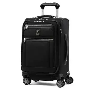 TRAVELPRO Platinum Elite Softside Expandable Carry-on Spinner Luggage - Shadow Black