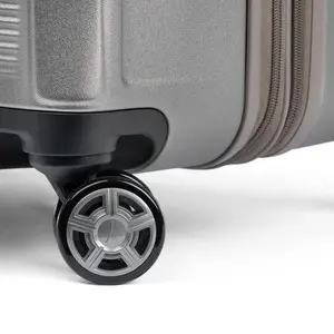 TRAVELPRO Platinum Elite Hardside Expandable 25" Medium Checked Spinner Luggage - Metallic Sand
