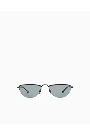 Giorgio Armani Irregular-shaped Sunglasses - Black