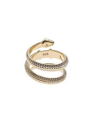 JANE WIN Protect Snake Coil Ring