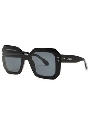 Isabel Marant Étoile Oversized Sunglasses - Black