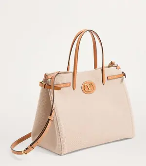 Valentino Garavani Medium Antibes Tote - Beige