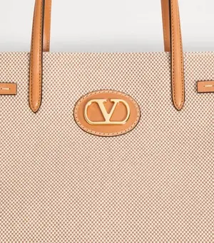 Valentino Garavani Medium Antibes Tote - Beige
