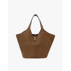 Suede Leather Bag Totes