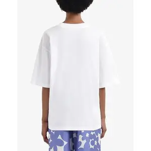 Marni Logo-print Relaxed Cotton-jersey T-shirt