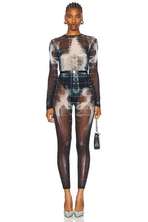 JEAN PAUL GAULTIER Squeletor Catsuit