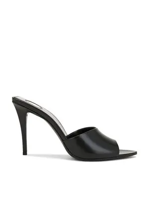 Saint Laurent Peep Toe Mules Clogs For Women