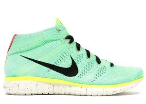 Nike Free Flyknit Chukka - Hyper Turquoise/black/volt