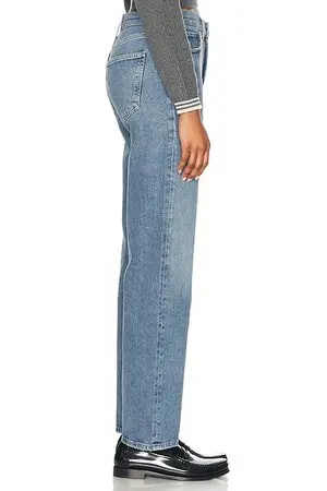 AGOLDE Harper Mid Rise Relaxed Straight Jeans
