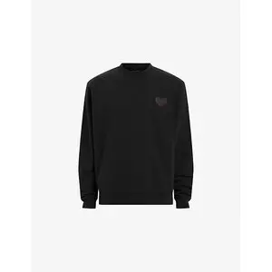 ALLSAINTS Lover Heart-patch Cotton Jumper