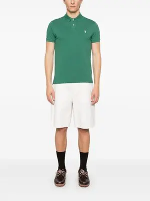 Polo Ralph Lauren Polo Pony Embroidered Polo Shirt - Green
