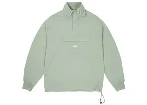 PALACE 1/4 Zip Washed Funnel - Jade