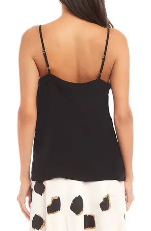 Fifteen Twenty Carys Silk Camisole - Black